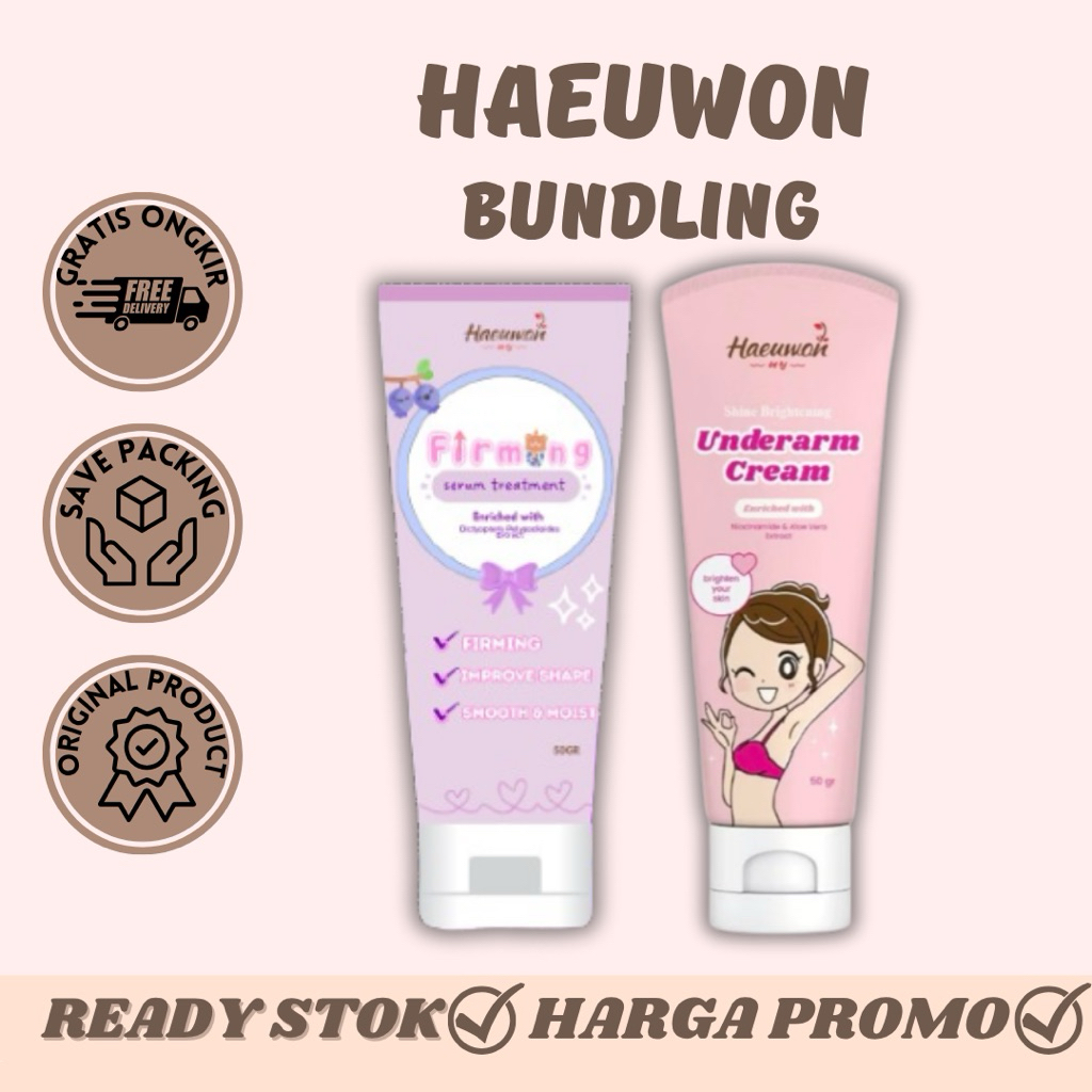 Jual PROMO!!! HAEUWON SHINE BRIGHTENING UNDERARM CREAM HAEUWON BREAST ...