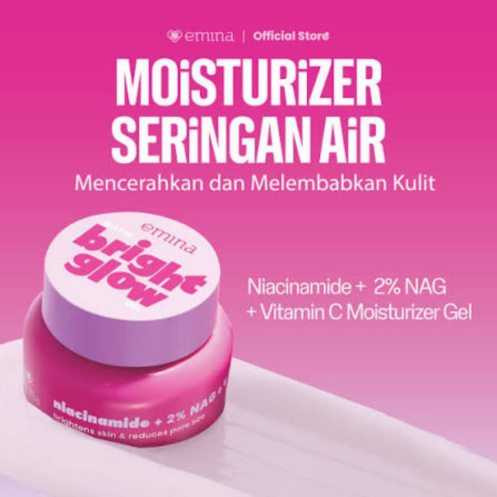 Jual Emina Moisturizer Bright Glow Terlengkap & Harga Terbaru Mei 2026 ...