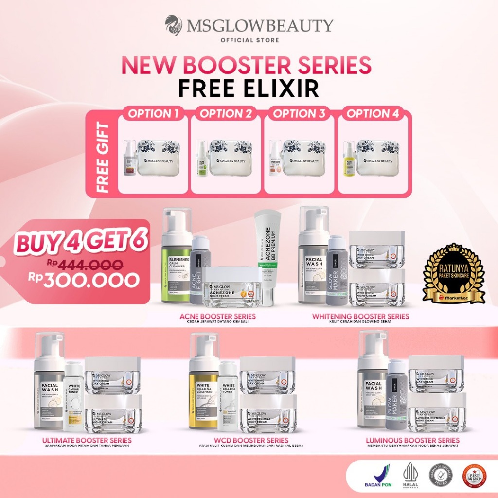 Toko Online MS Glow Beauty Official Store | Shopee Indonesia