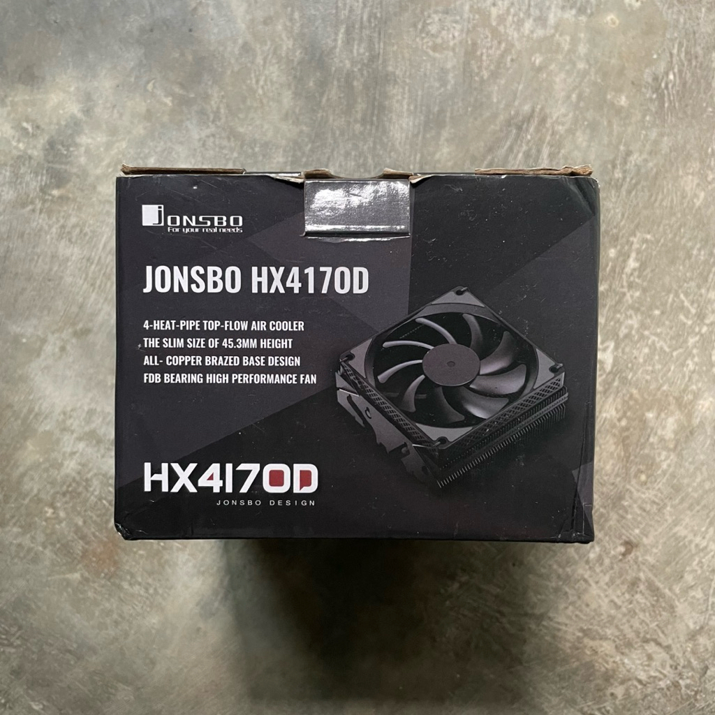 Jual Cooler Jonsbo HX4107D - HSF Low Profile mini ITX | Shopee Indonesia