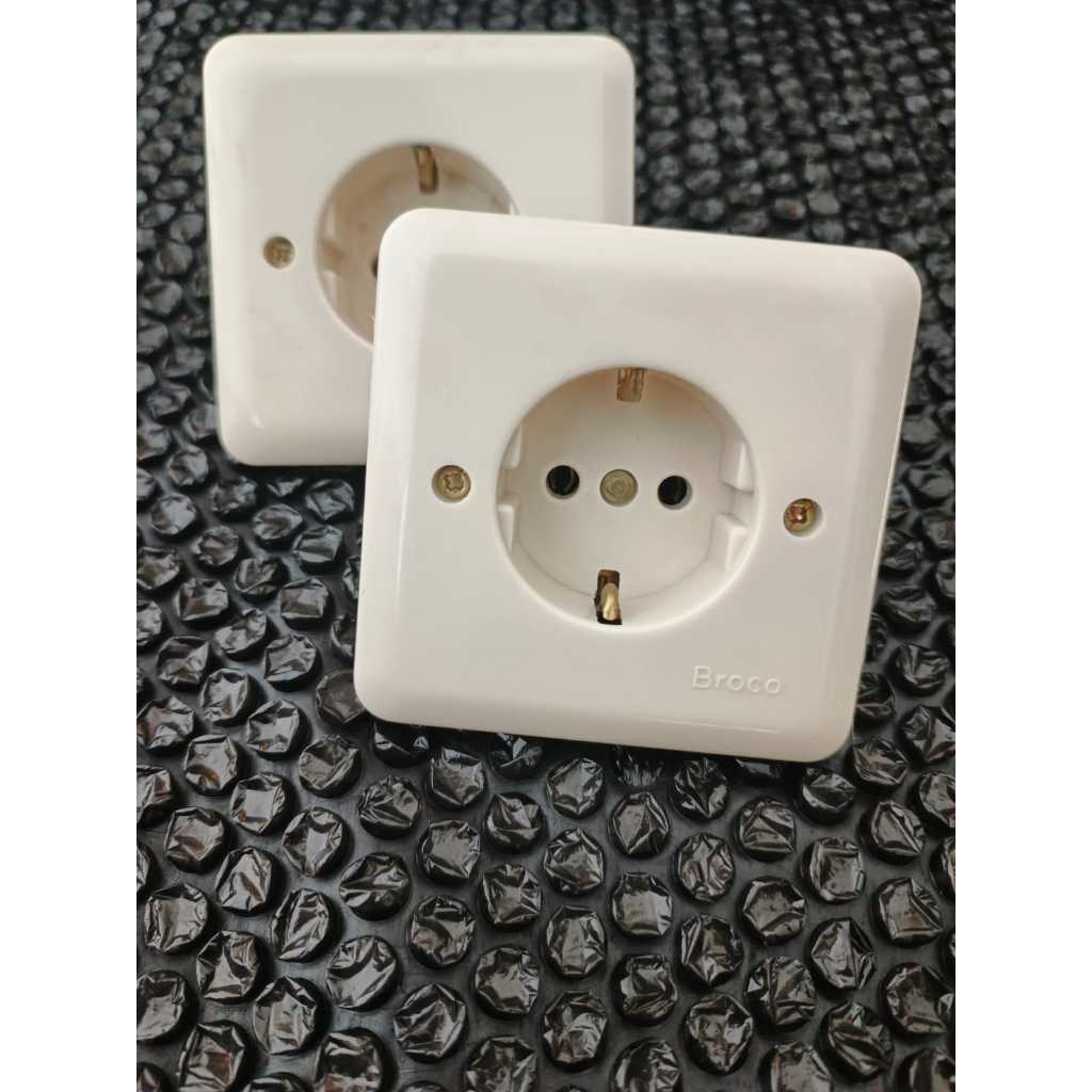 Jual BROCO IB STOP KONTAK ARDE CREAM 5511 - 5511U NEW GEE INBOW TANAM ...
