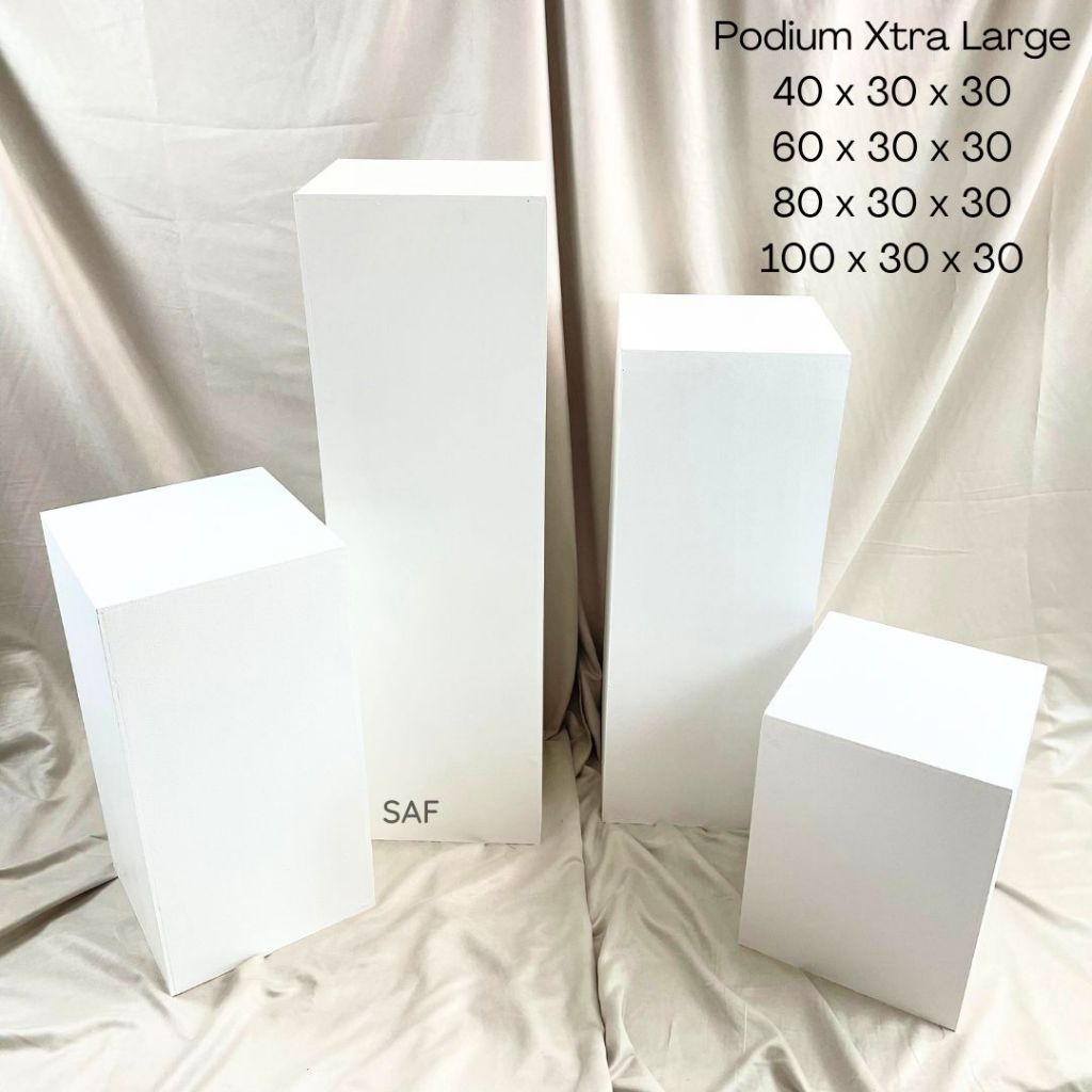 Jual SAF Podium Balok Kayu Besar — Props Foto Studio Display Produk ...
