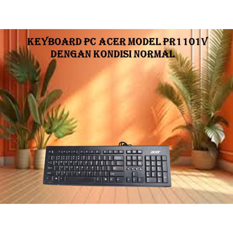 Jual KEYBOARD PC ACER MODEL PR 1101V | Shopee Indonesia
