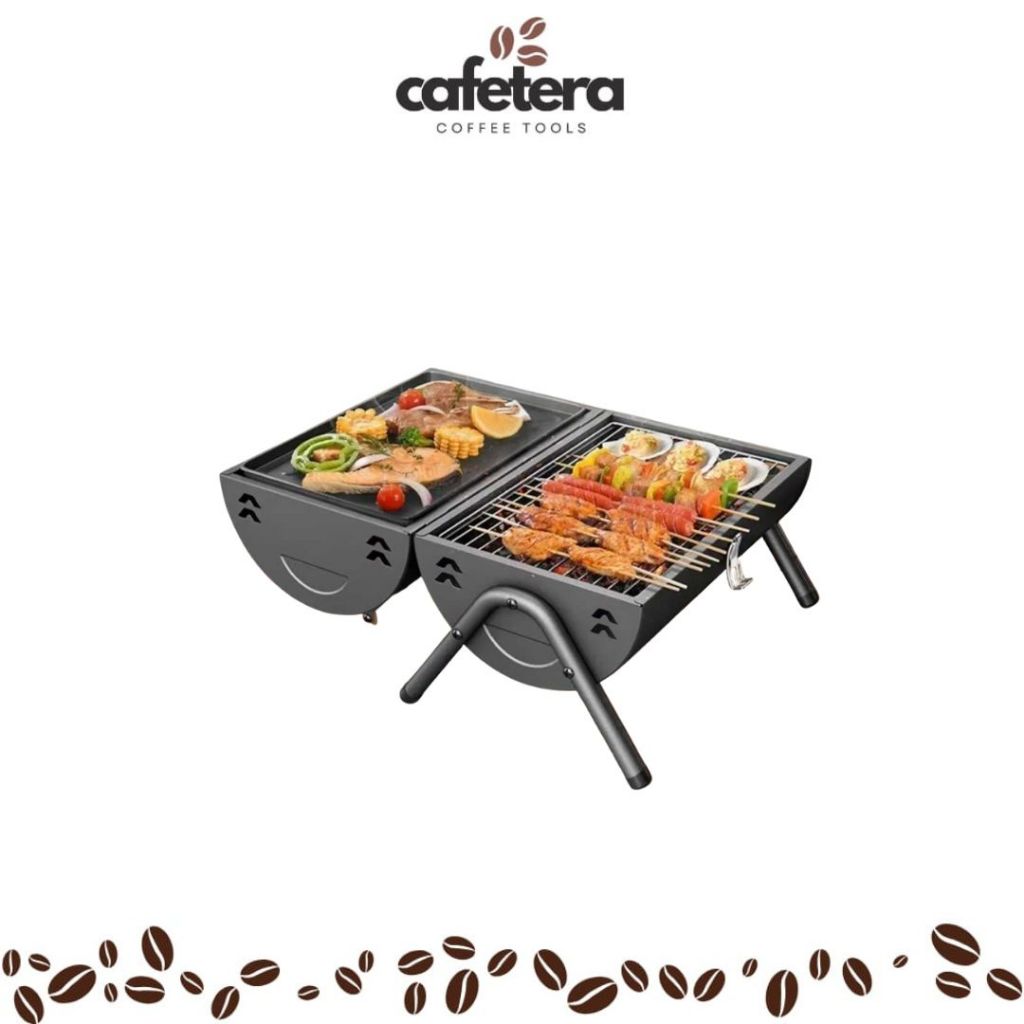 Jual Cafetera Alat Panggang Arang Portable BBQ Portable Camping Grill ...