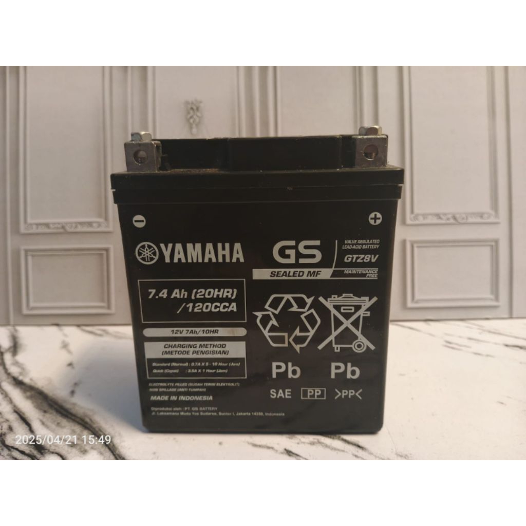 Jual AKI MOTOR GS ASTRA ( GTZ8V ) Original | Shopee Indonesia