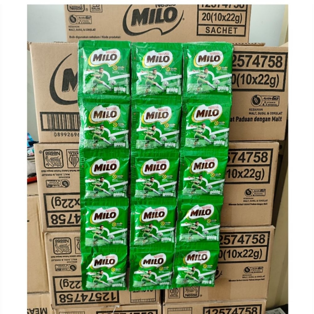 Jual Milo Sachet Rencengan lsi 10 Sachet | Shopee Indonesia