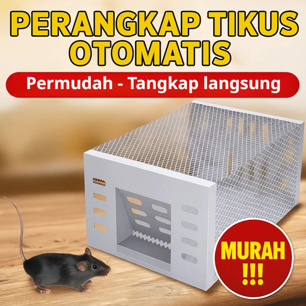 Jual Perangkap Tikus Otomatis Anti Lolos | Jebakan Tikus Aman Praktis ...