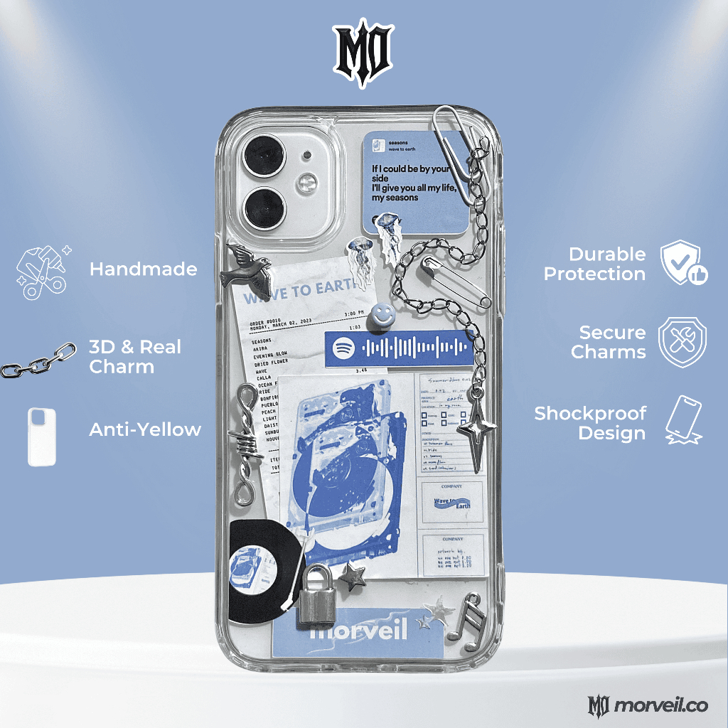 Jual [morveil] M39 Wave To Earth CASE HP IPHONE ANDROID casing resin ...
