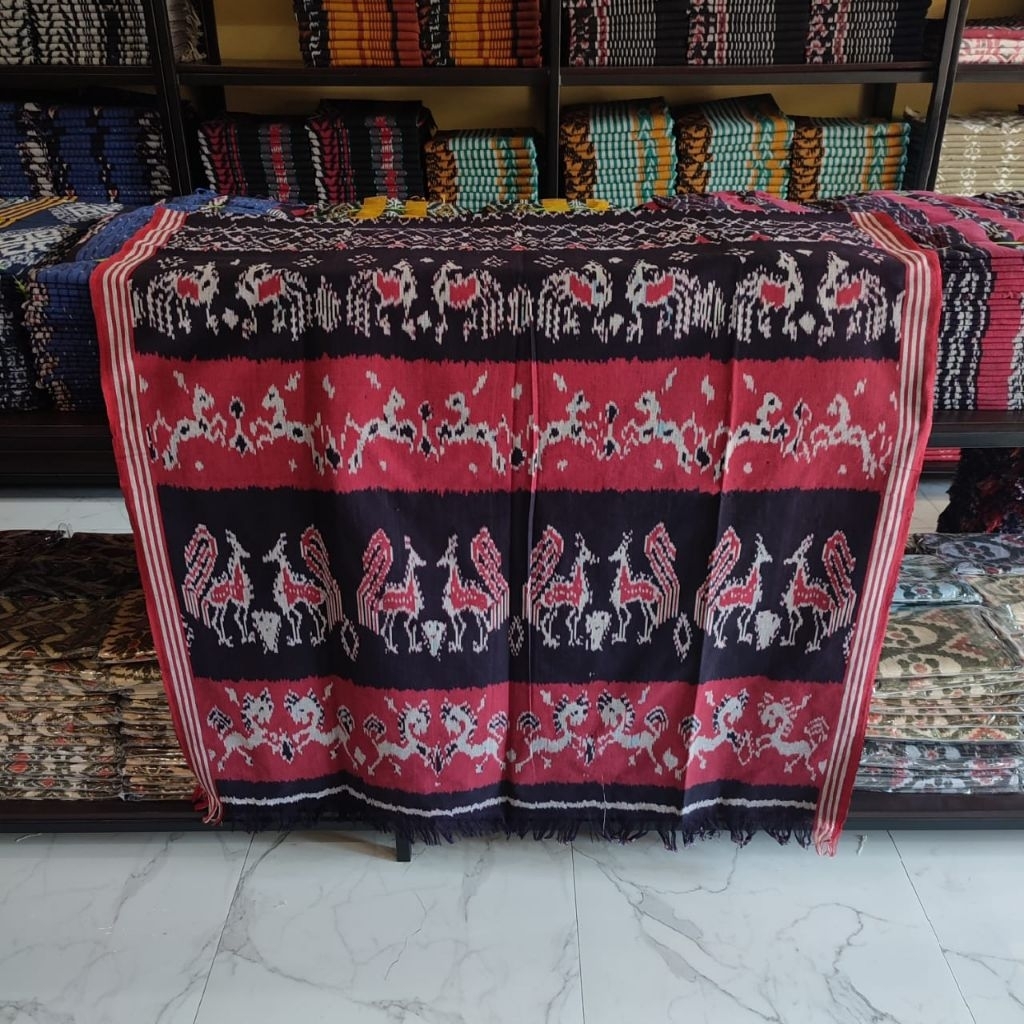 Jual Kain Tenun Troso Motif Hewan Kode A16 | Shopee Indonesia