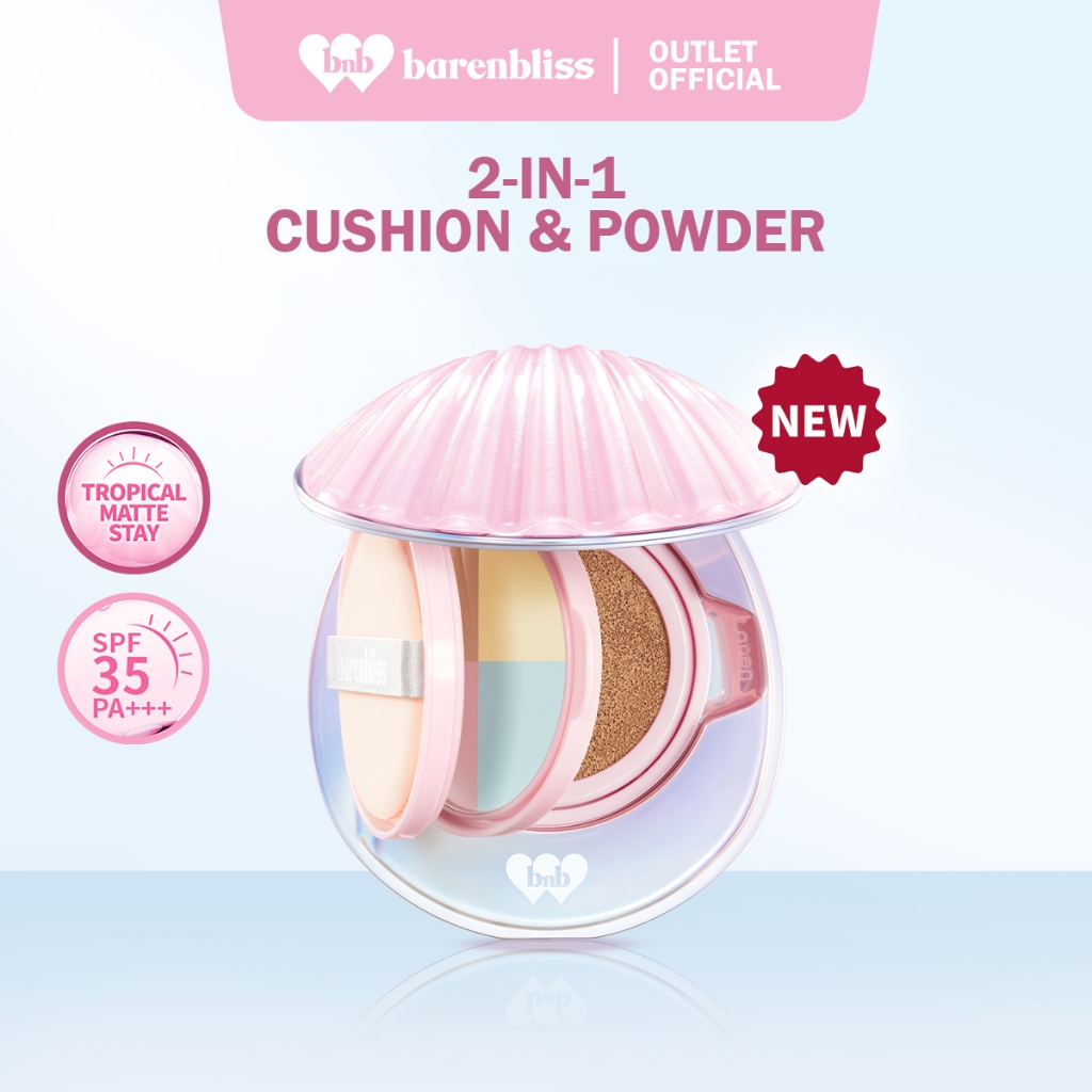 Jual [BEST DEAL] BNB barenbliss Bloomvegan Better Me 2-in-1 Cushion ...