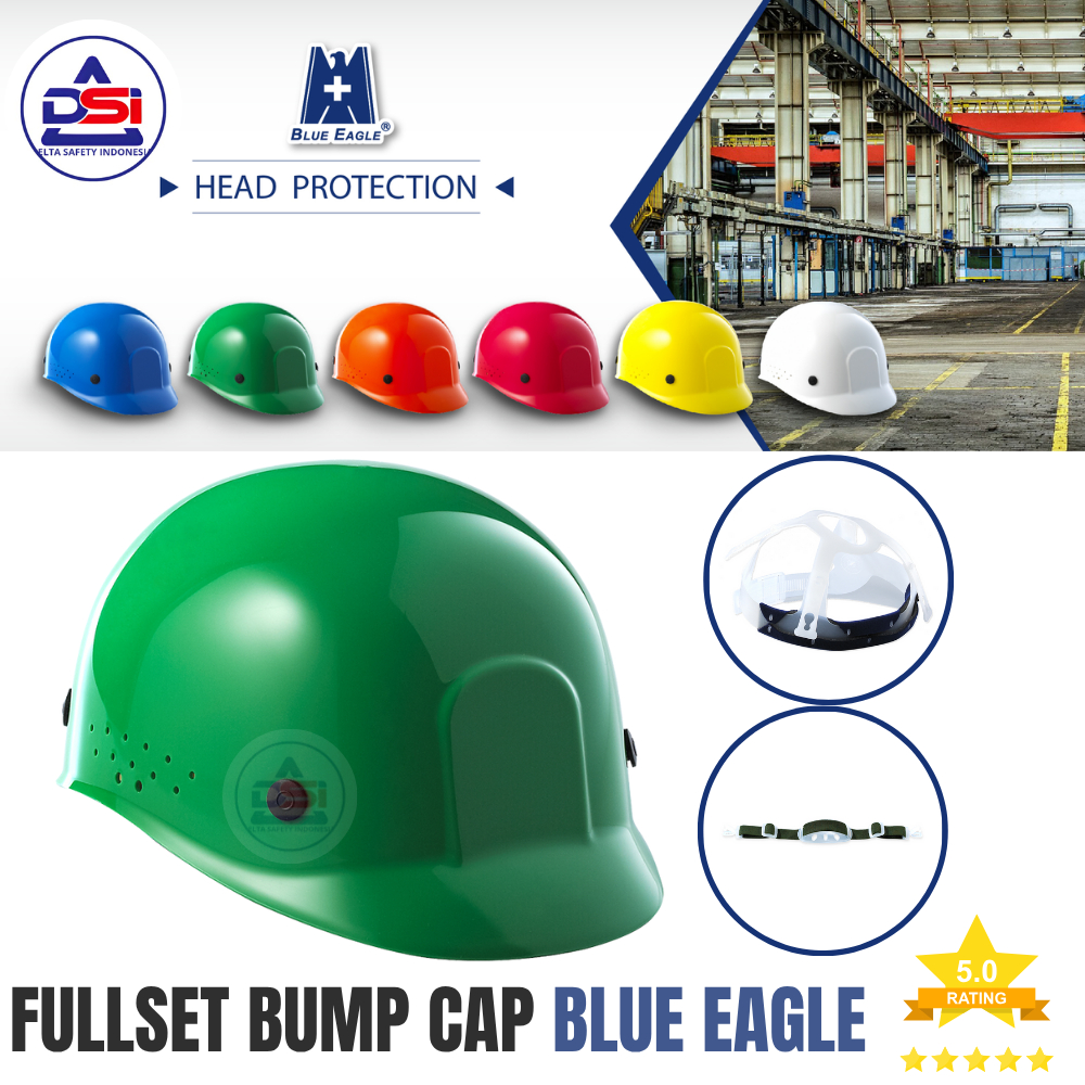 Jual Helm Bump Cap Blue Eagle BP65 Original / Helm Safety Bump Cap Blue ...