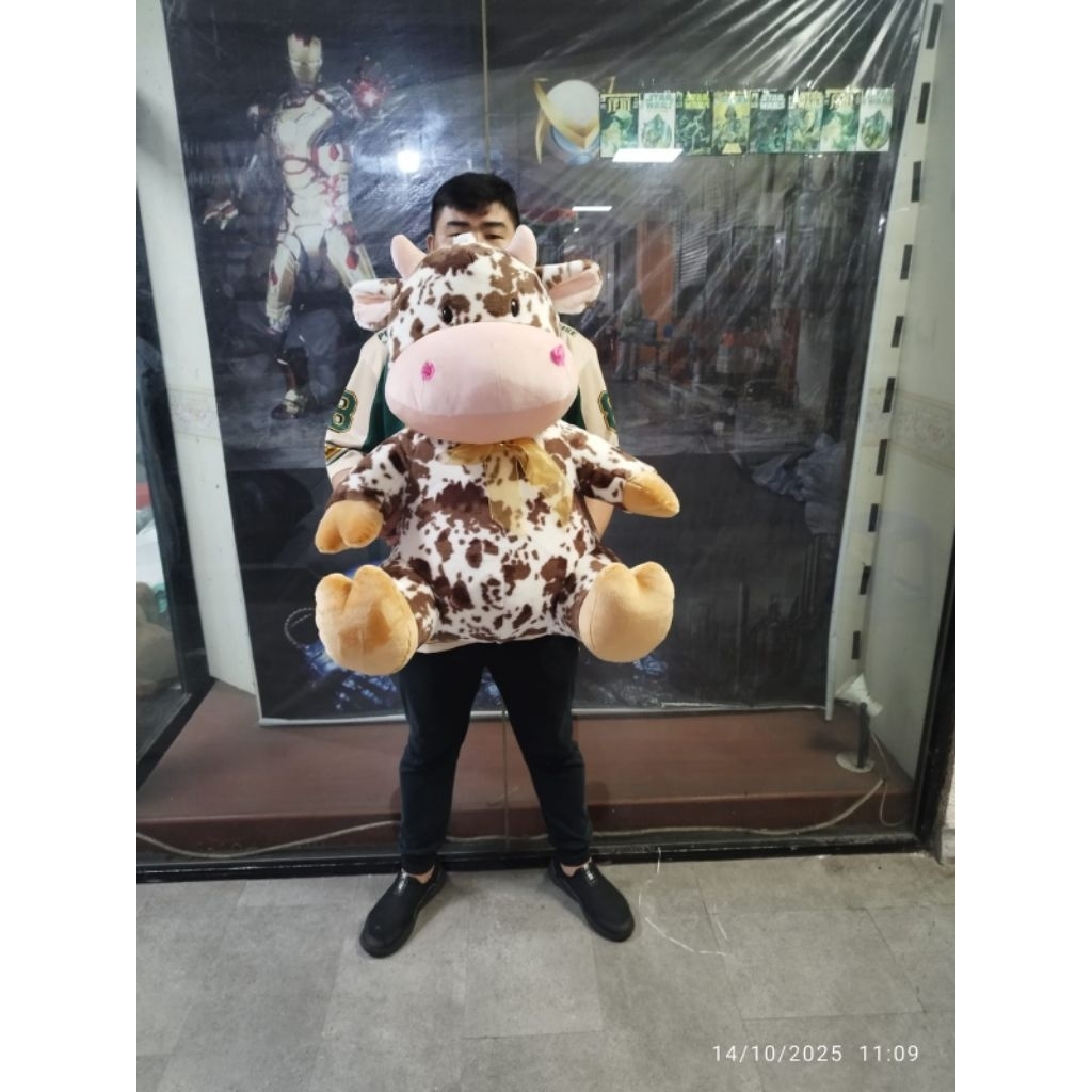 Jual Boneka Sapi Duduk Ukuran Giant | Shopee Indonesia