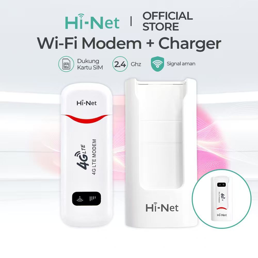 Jual HI-NET H760R Modem WIFI USB 4G Dukungan Semua Operator Kartu SIM ...