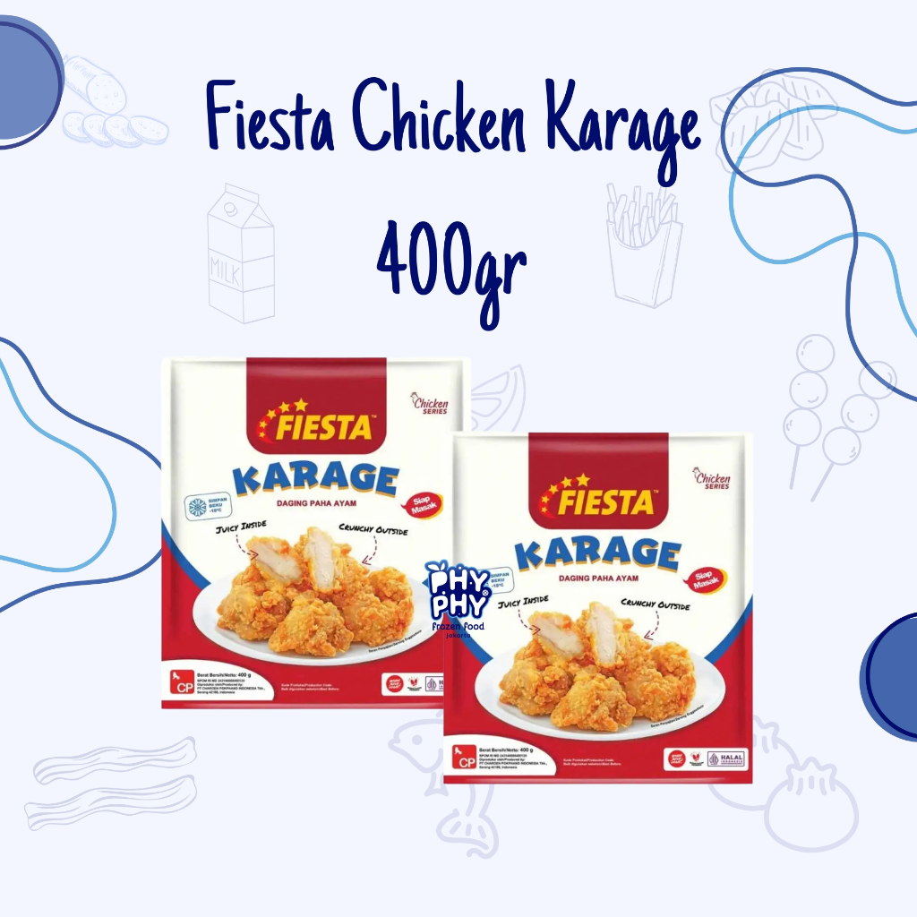 Jual Fiesta Chicken Karage Daging Paha Ayam 400gr | Ayam Karage ...
