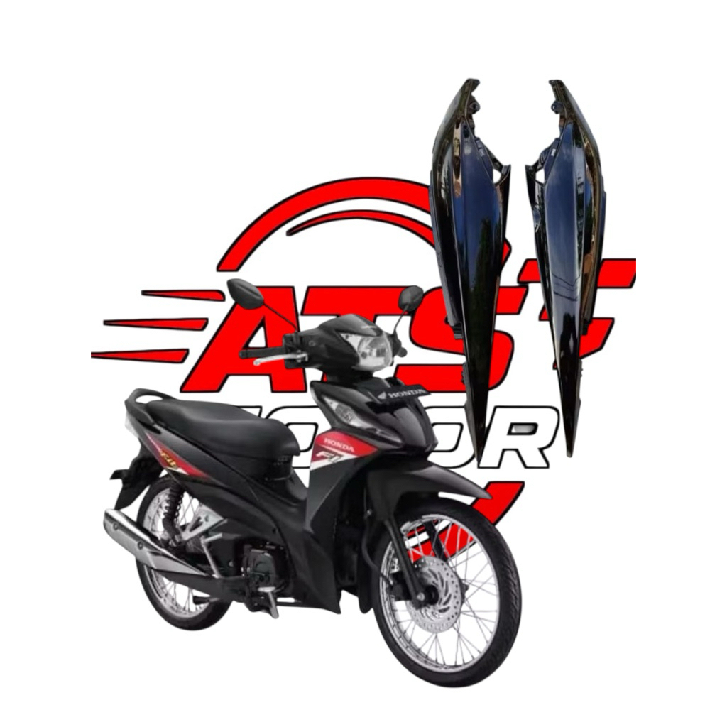 Jual Cover Body Samping Kanan Kiri Revo Fit Fi Injeksi Hitam Narita ...