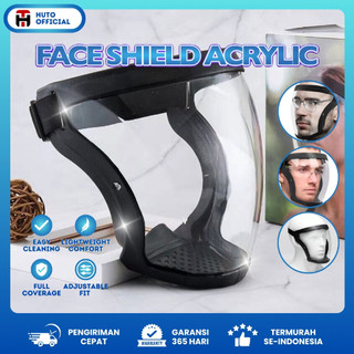 Jual HUTO Face Shield Masker Pelindung Wajah Transparan UV400 Anti Fog ...