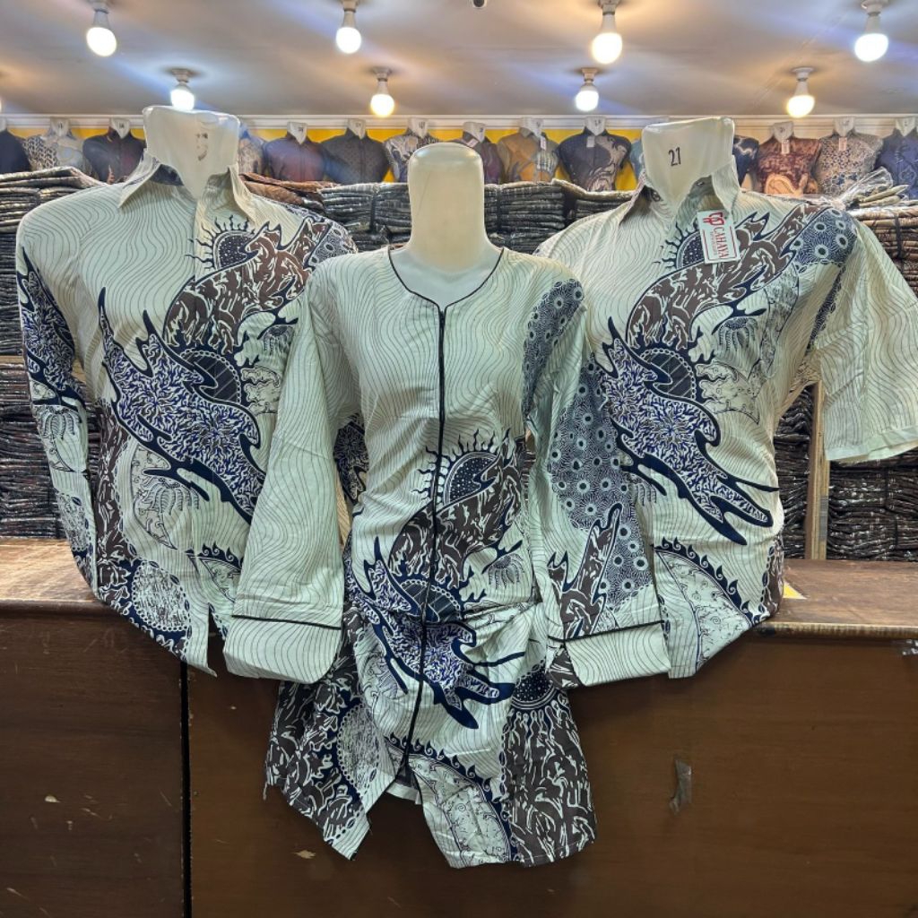 Jual BATIK COUPLE SERAGAMAN KEMEJA TANGAN PANJANG DAN PENDEK DAN BATIK ...