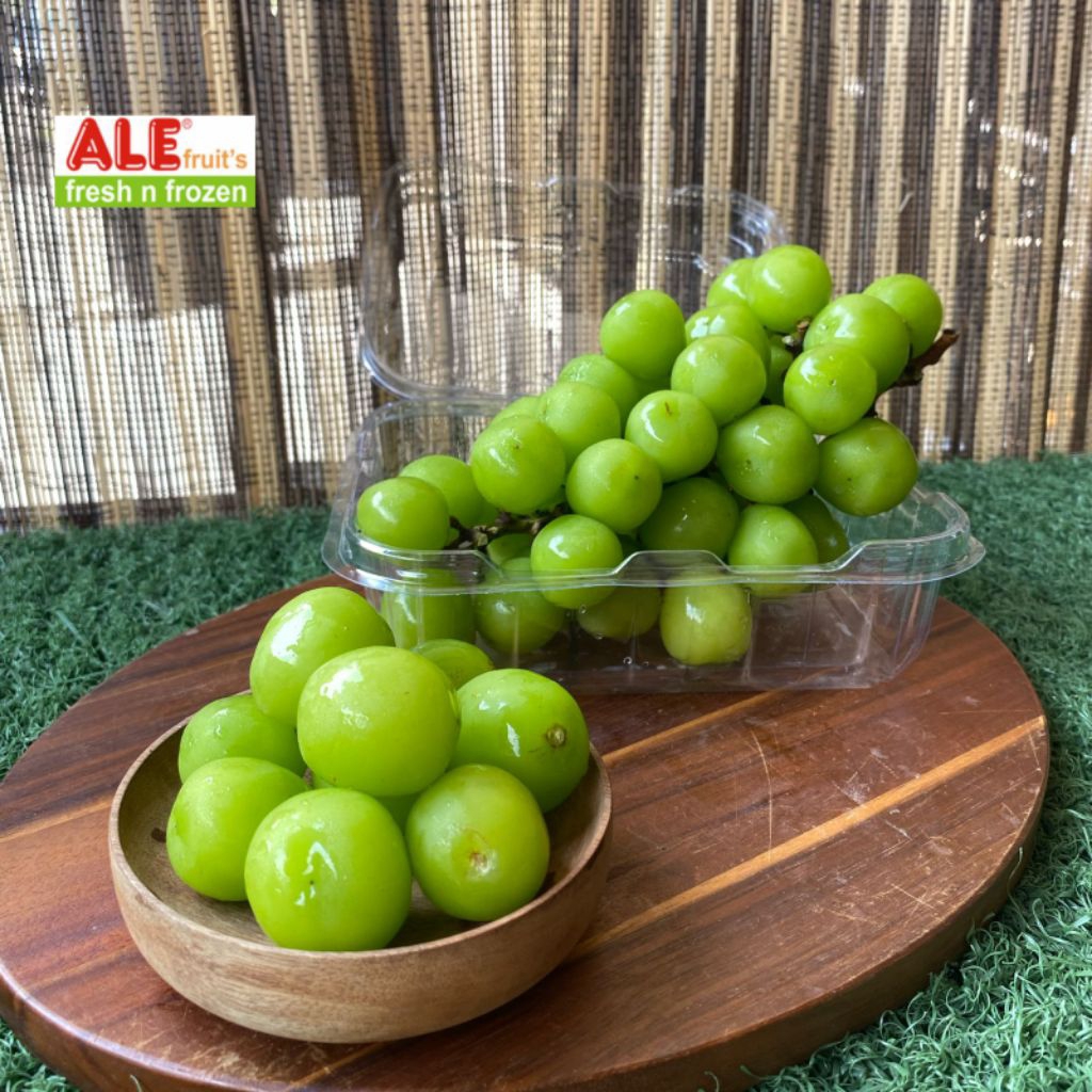 Jual Anggur Muscat,anggur shine Muscat hijau segar | Shopee Indonesia