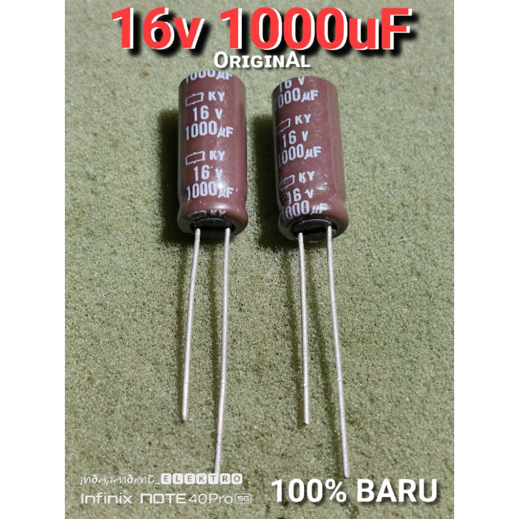 Jual Elco 16v 1000uF ELCO 16V 1000UF elco 16 v 1000 uF | Shopee Indonesia