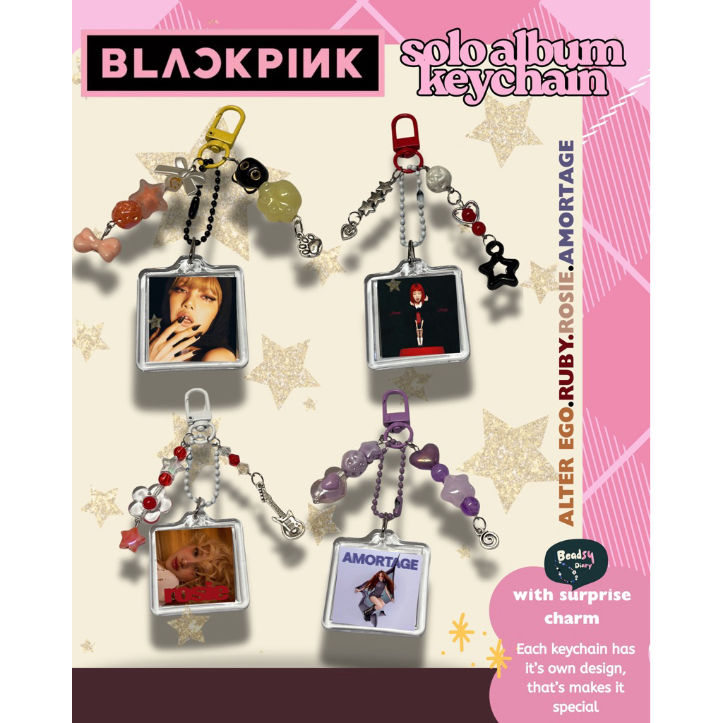Jual KEYCHAIN BLACKPINK Album edition | blackpink gantungan kunci ...