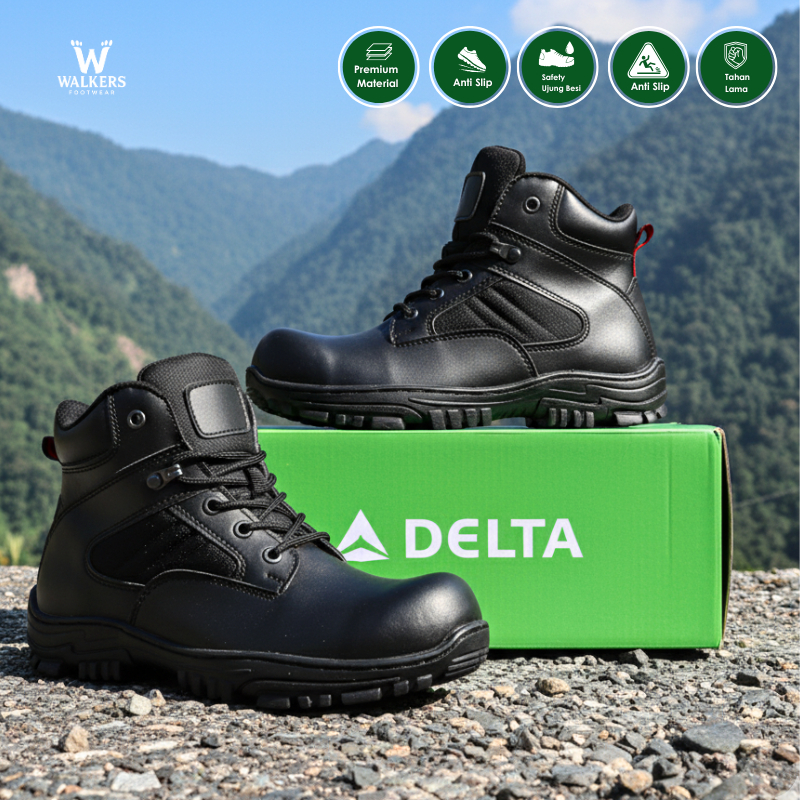 Jual Sepatu Safety Pria Ujung Besi Delta Cordura Tactical - Shoes Septi ...