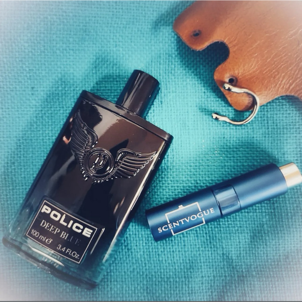 Jual Parfum Pria Original Reject Police Deep Blue EDT 100ml | Shopee ...