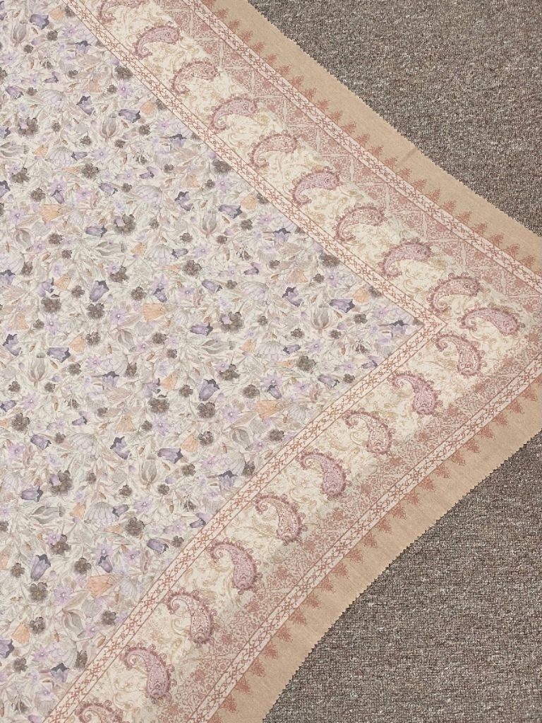 Jual Hijab Motif Bunga Segi Empat Lasercut Free Pouch | Shopee Indonesia