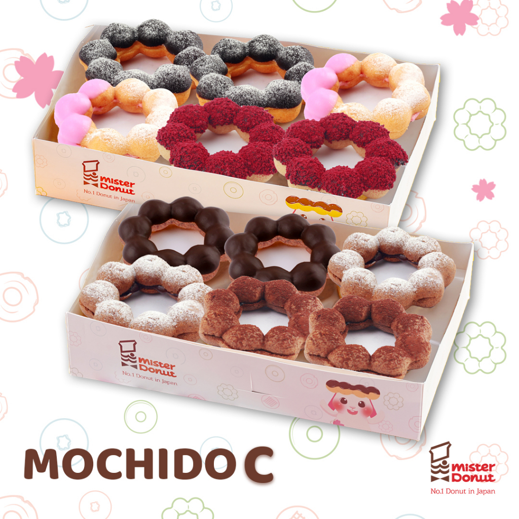 Jual MISTER DONUT - Paket 1 Lusin Donut (Mochido C) | Shopee Indonesia