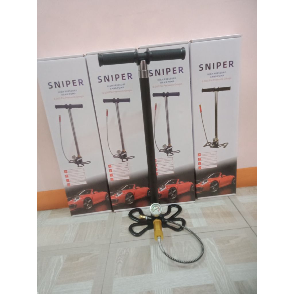 Jual pompa Pcp 4 stage 6000 Psi,pompa pcp kaki lipat filter besar,pompa ...