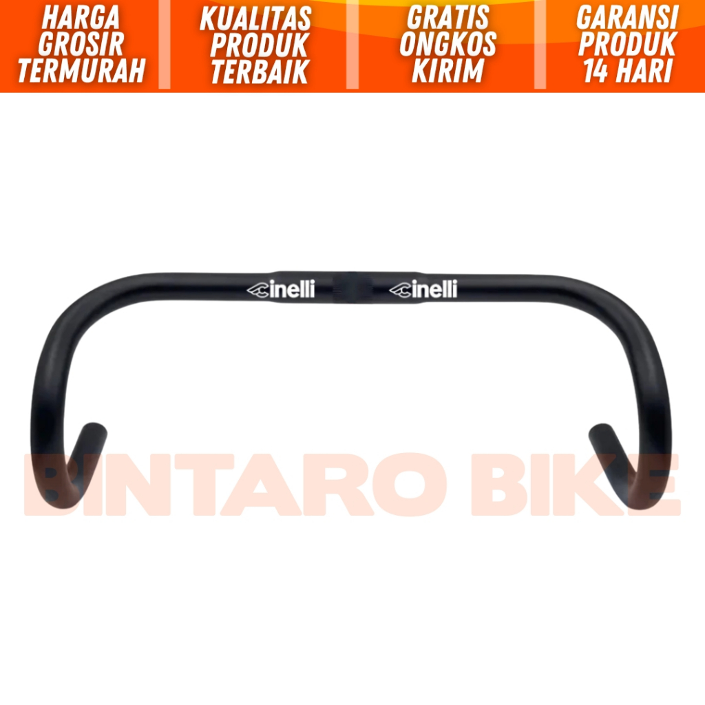 Jual Dropbar Road Bike Cinelli Standart 25.4x420mm Alloy Stang Sepeda ...