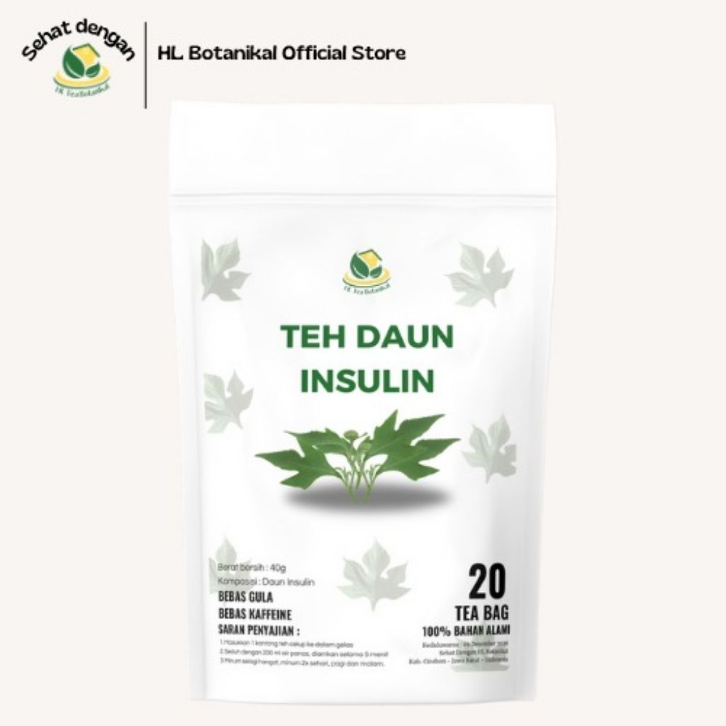 Jual Teh Diabet | Teh Insulin herbal original | Teh Daun insulin ...