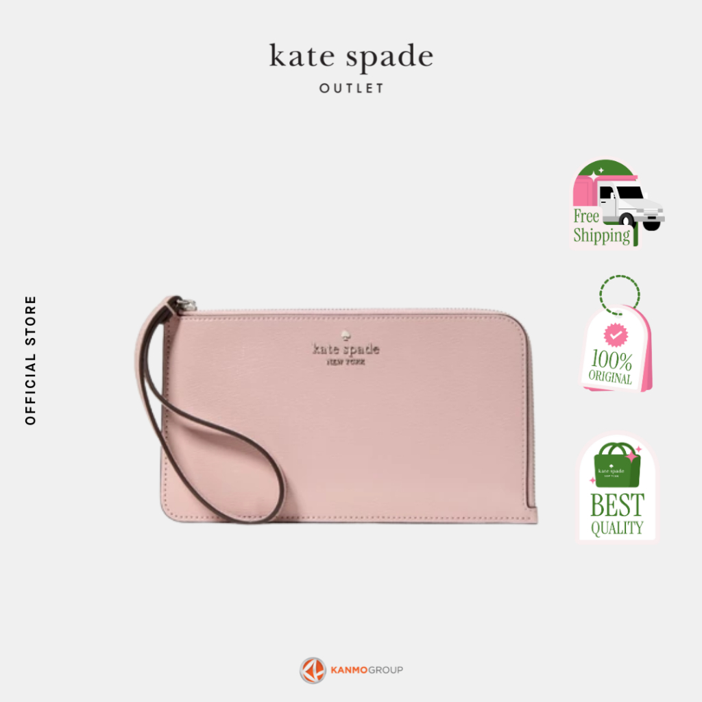 Jual Kate Spade Lucy Medium L-Zip Wristlet - Dompet Wristlet Wanita ...