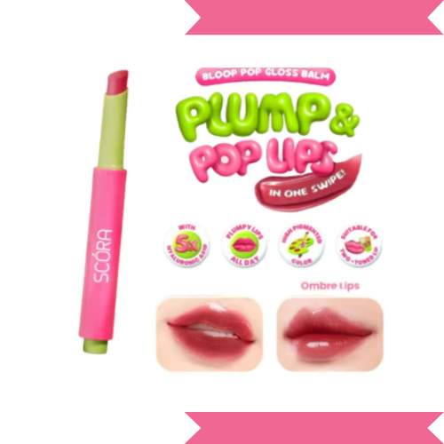 Jual SCORA Bloop Pop Gloss Balm 2 gr | Shopee Indonesia