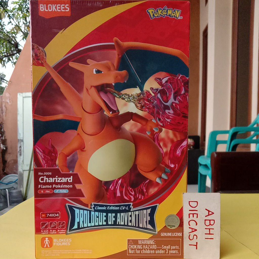 Jual Blokees pokemon cv-l charizard limited item blokees figures ...