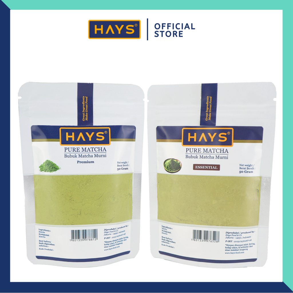 Jual Pure Matcha / Matcha Bubuk Murni / Teh Hijau Bubuk Murni - HAYS ...