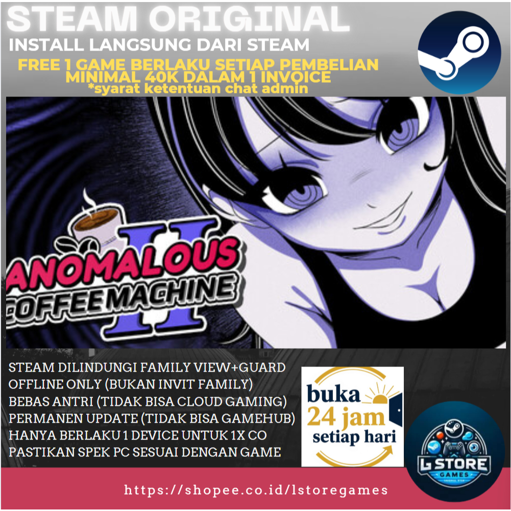 Jual Anomalous Coffee Machine 2 Offline Game PC Original | Shopee Indonesia