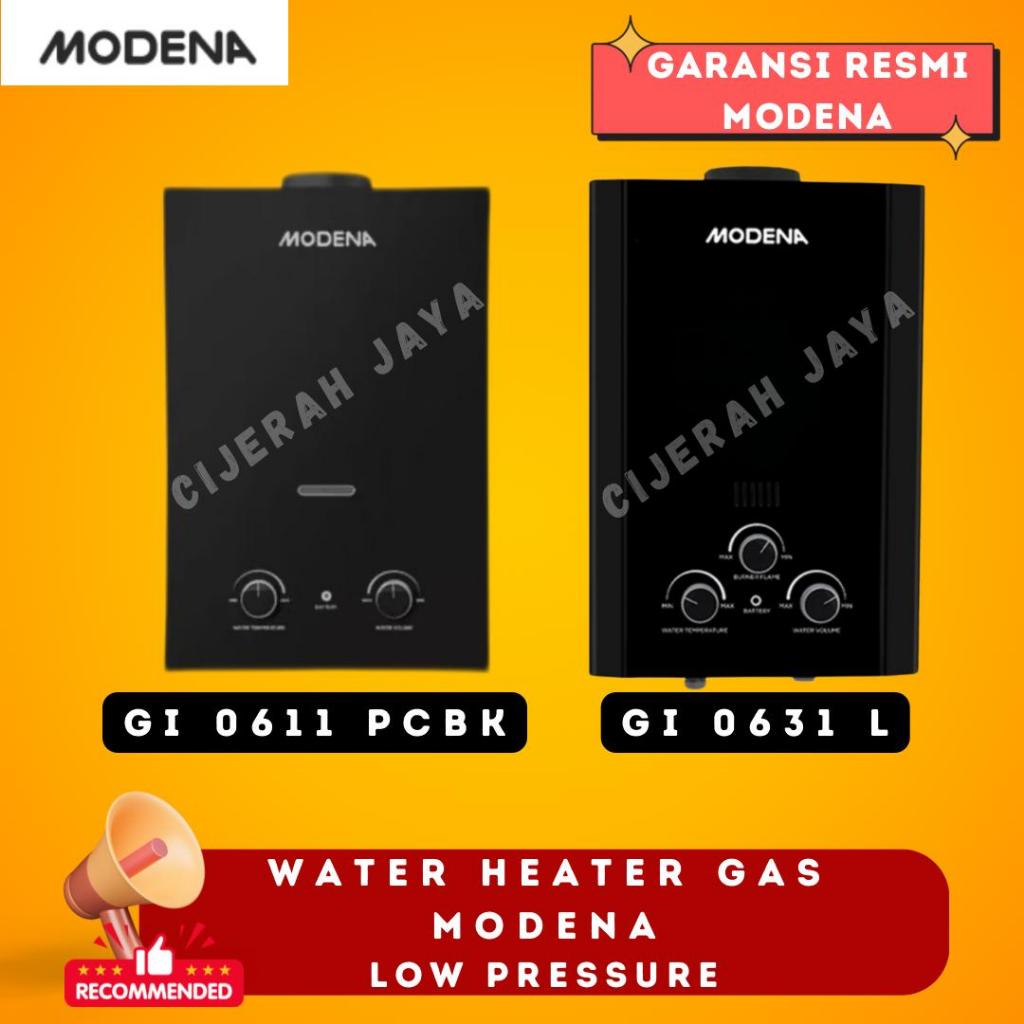 Jual MODENA WATER HEATER GAS GI 0631 L GI 0631L / PEMANAS AIR GAS ...