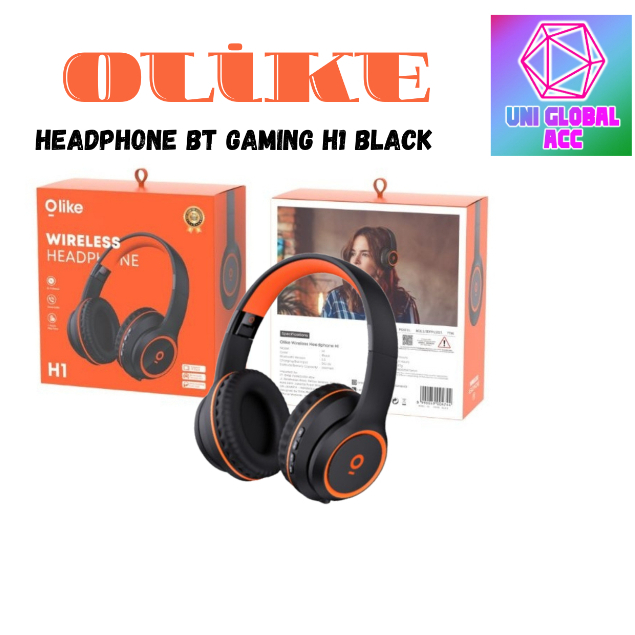 Jual OLIKE H1 Headphone Bluetooth 5.3 Headset Wireless MIC High Quality ...
