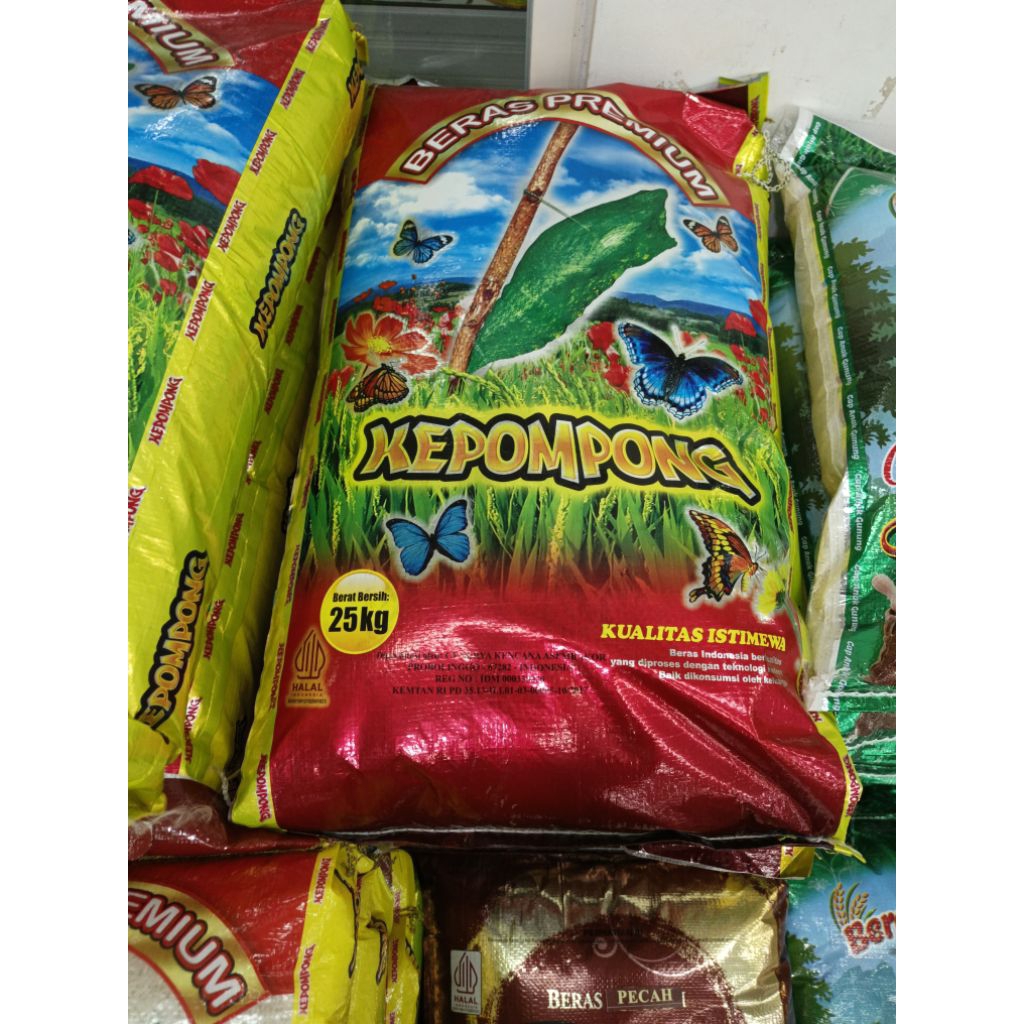 Jual TERMURAH PROMO BERAS KEMASAN 25KG| BERAS KEPOMPONG 25KG| BERAS ...