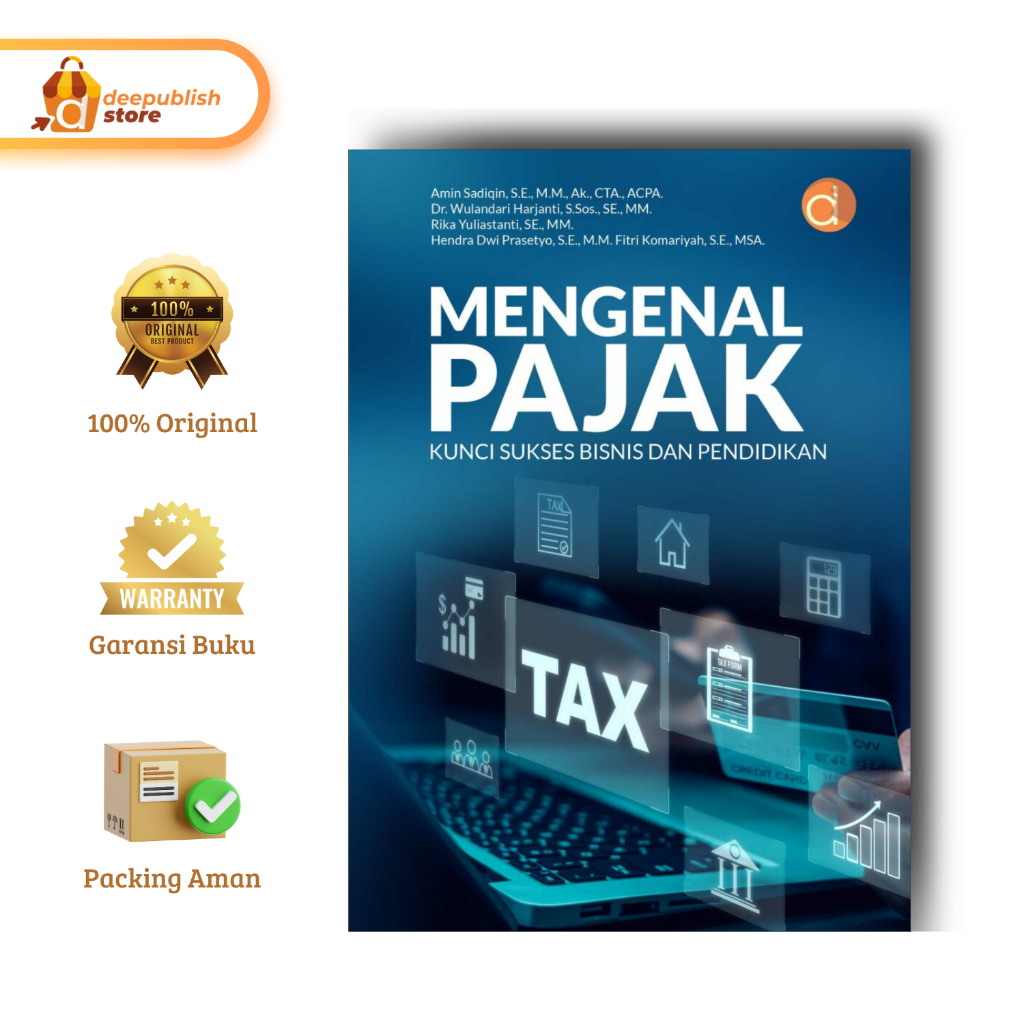 Jual Deepublish | Buku Mengenal Pajak | Amin Sadiqin | Buku Perpajakan ...
