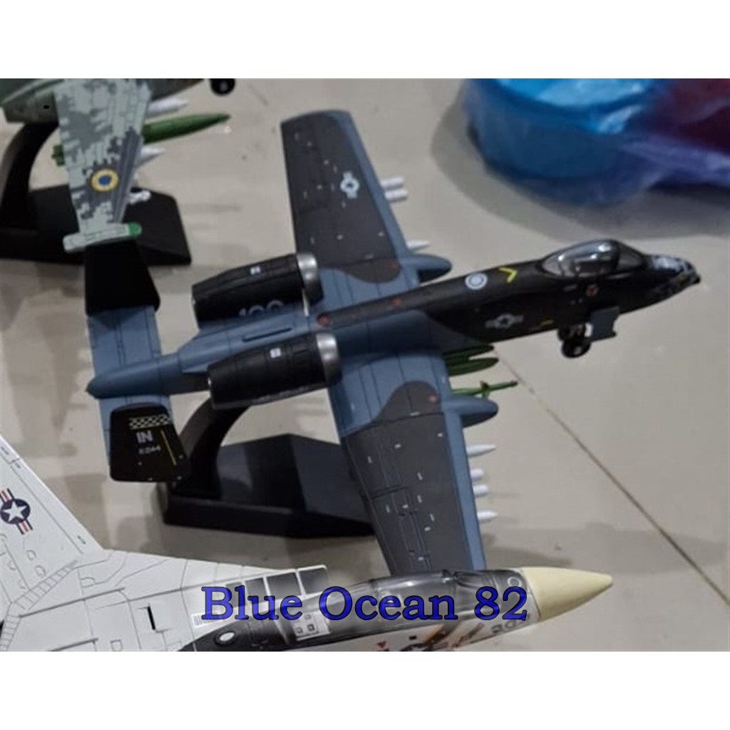 Jual A-10 Black Snake US Thunderbolt Aircraft + Stand Keren - New Block ...