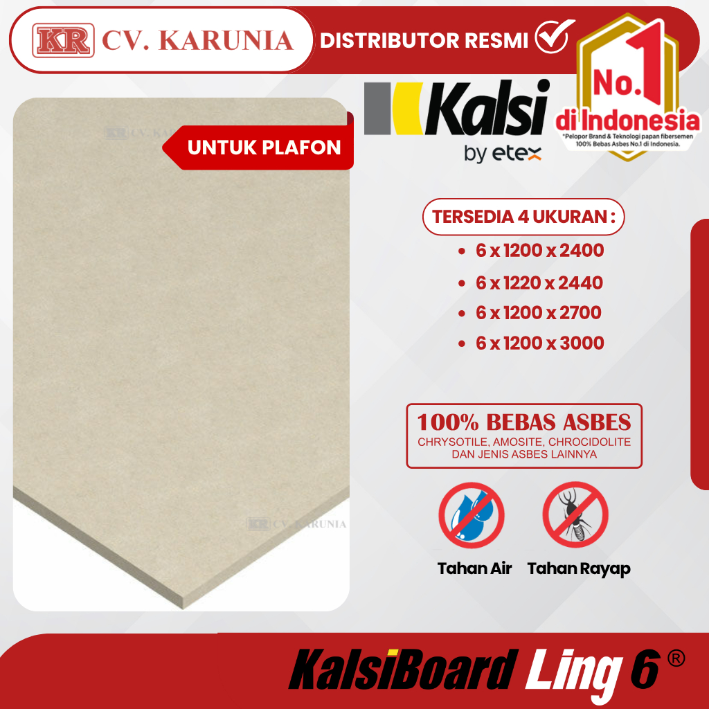 Jual Kalsiboard Terlengkap & Harga Terbaru April 2026 | Shopee Indonesia