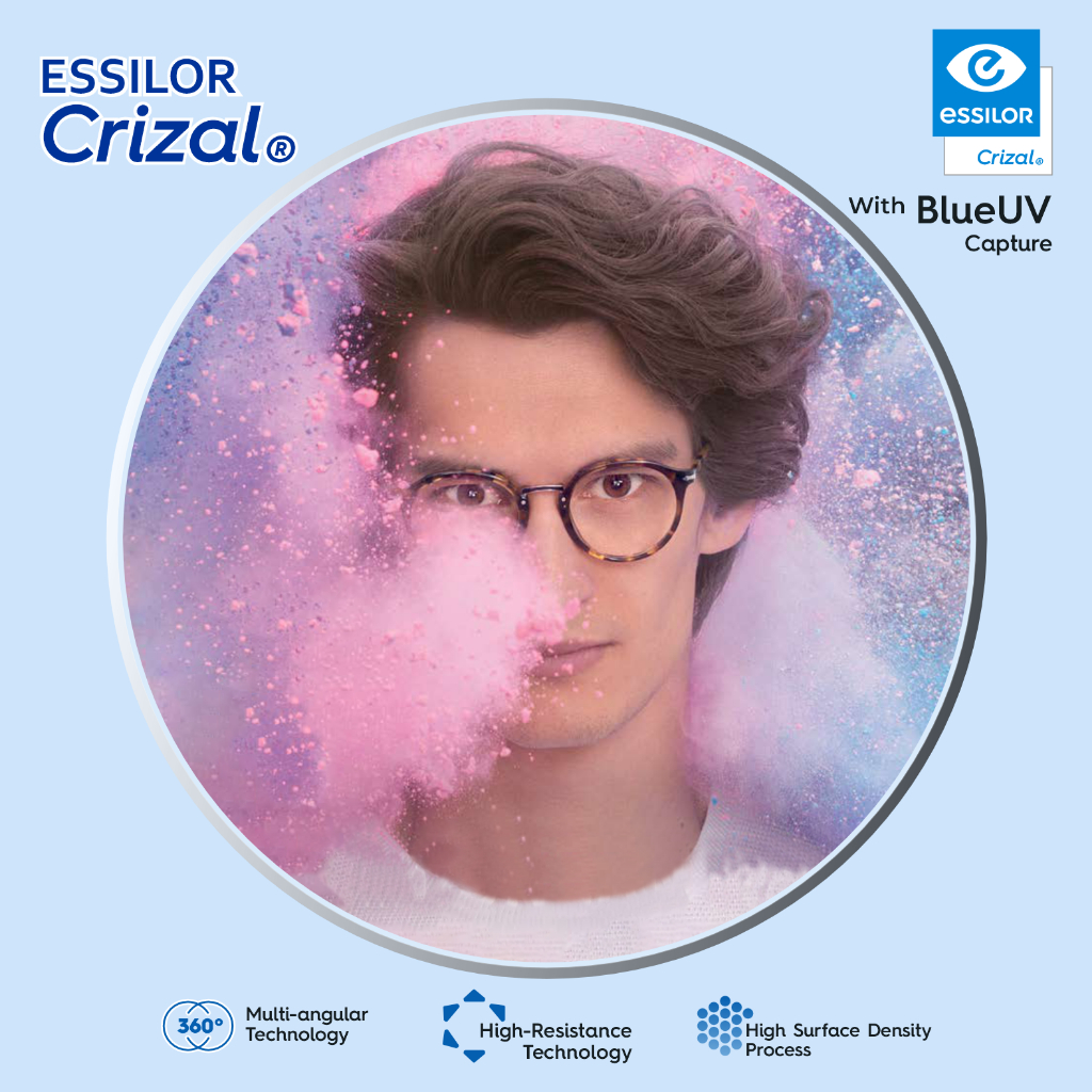 Jual Pullais Eyewear Lensa Essilor Crizal Lensa Minus/Cylinder/Lensa ...