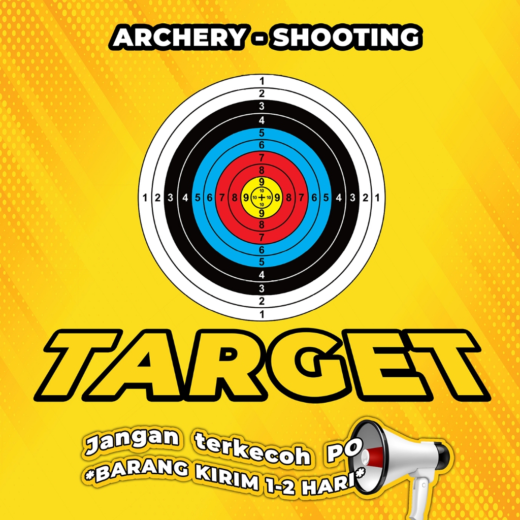 Jual TARGET/BANNER TARGET/TARGET PANAHAN/ARCHERY TARGET/TARGET TEMBAK ...