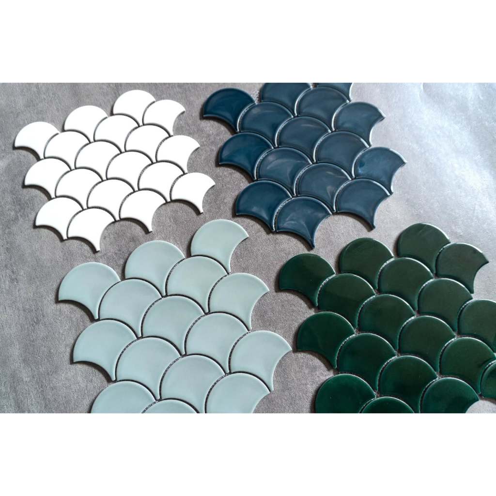 Jual MOZZA FAN Series (PER LEMBAR) - Mozaik Keramik Dinding Hias Rumah ...