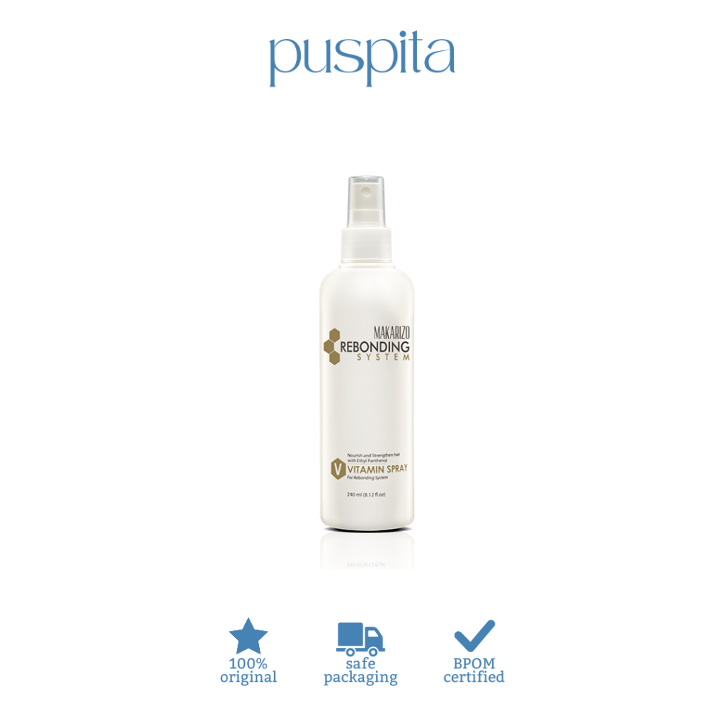Jual PUSPITA - Makarizo Professional Rebonding System Vitamin Spray 240 ...