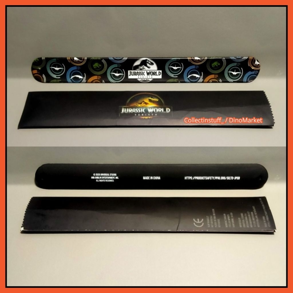 Jual [READY STOCK] Jurassic World Rebirth Slap Bracelet (Official ...