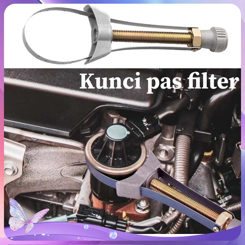 Jual Adjustable 60mm-105mm Pembuka Filter Oli Universal Motor Oil ...