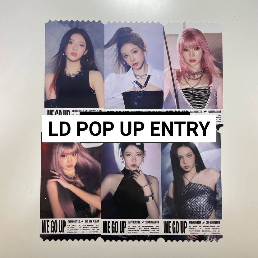 Jual [SHARING] PHOTOCARD PC OFFICIAL BABYMONSTER LD LUCKY DRAW POP UP ...