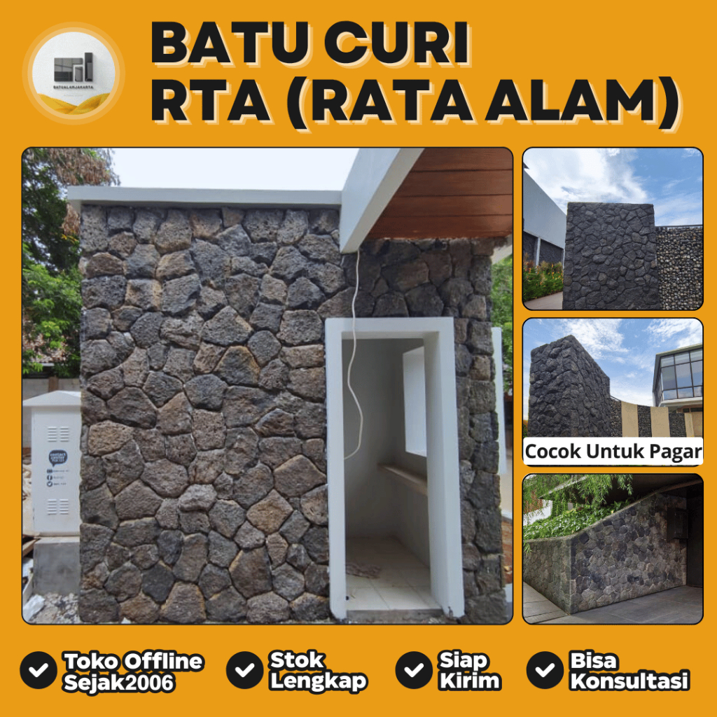 Jual Batu Alam Curi RTA / Monster Stone Tekstur Unik Untuk Dinding ...